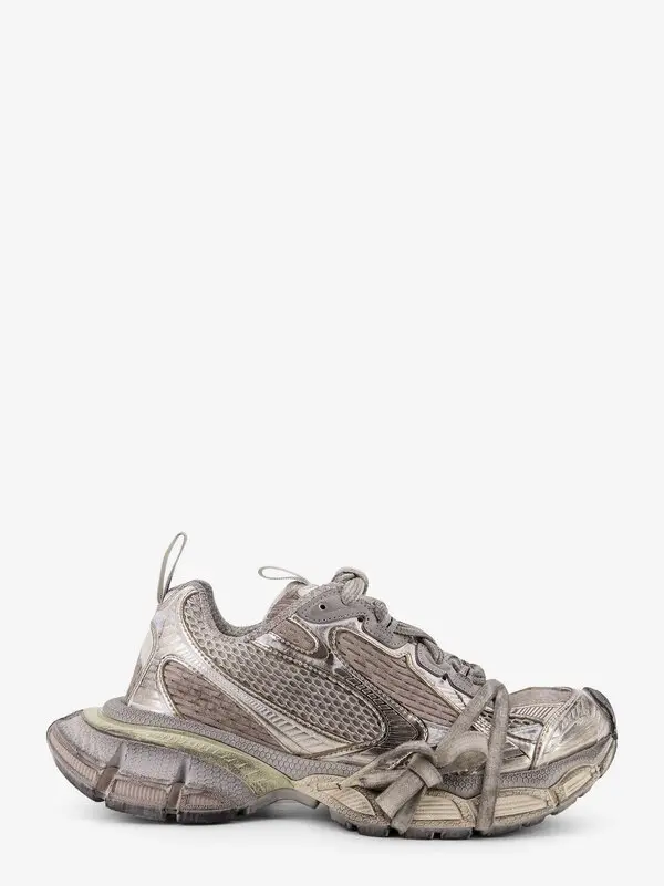 Balenciaga 3xl Low-top Mesh Sneakers - Grey