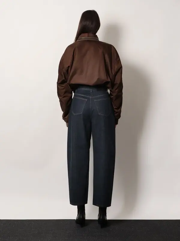 Givenchy Twisted Dark Denim Jeans