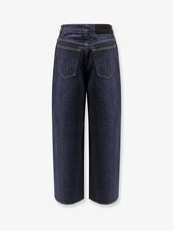 Givenchy Twisted Dark Denim Jeans