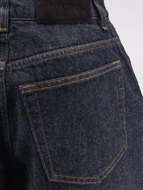 Givenchy Twisted Dark Denim Jeans