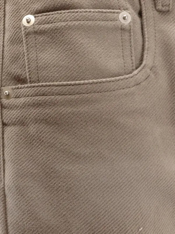 Rick Owens Geth Certified Cotton Trousers