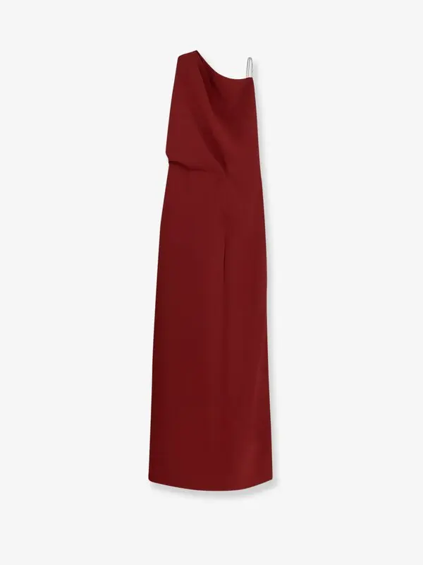 Max Mara Pentola Long Dress - Red