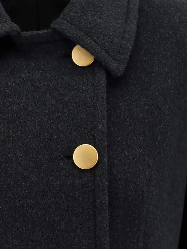 Tagliatore Hennie Virgin Wool And Cashmere Coat