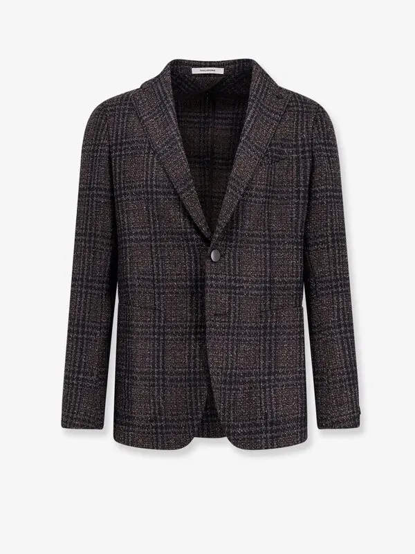 Tagliatore Single-breasted Virgin Wool Blend Blazer