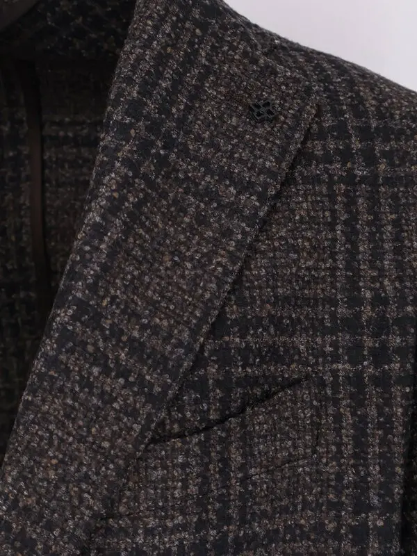 Tagliatore Single-breasted Virgin Wool Blend Blazer