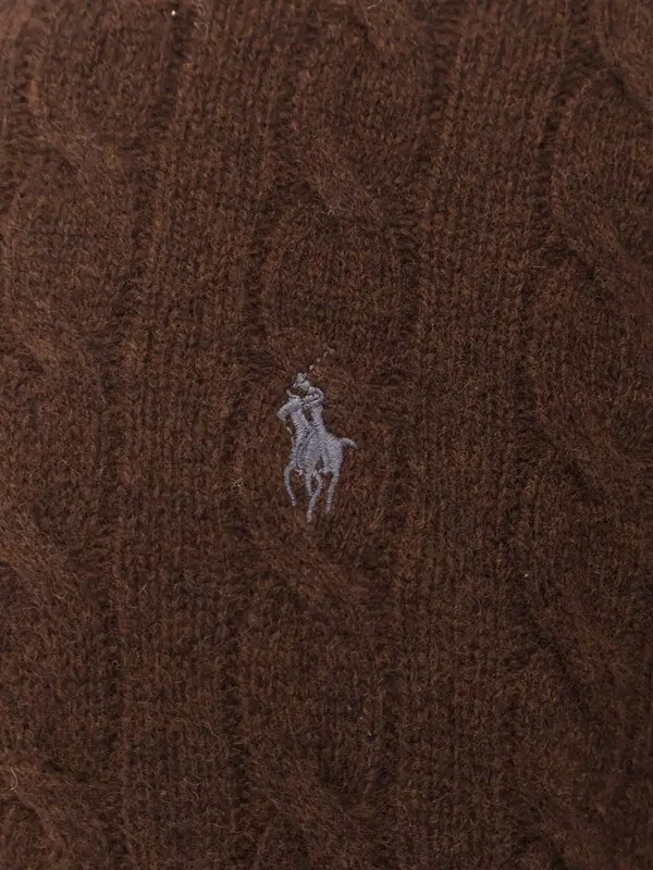 Polo Ralph Lauren Wool And Cashmere Cable Knit Sweater