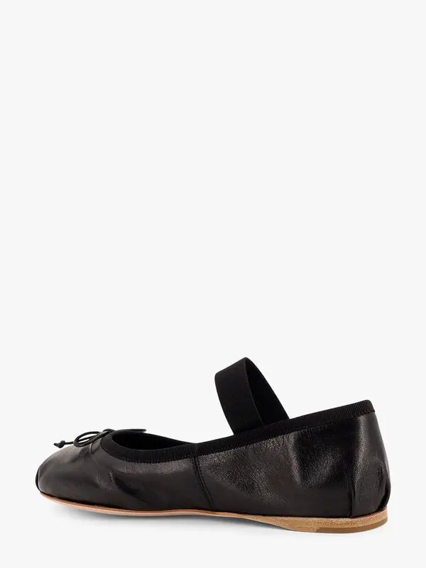Miu Miu Leather Ballet Flats