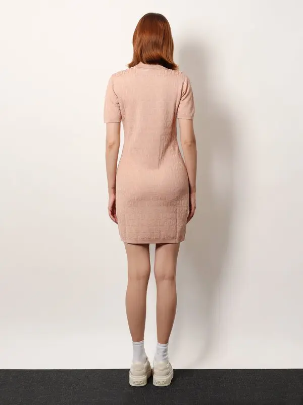 Fendi Ff Cotton And Viscose Dress