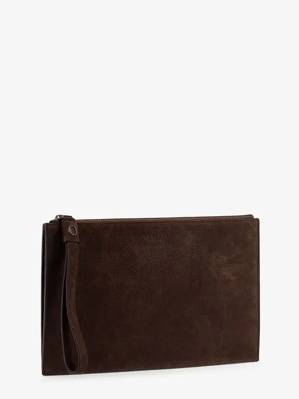 Orciani Leather Clutch