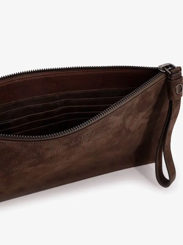 Orciani Leather Clutch