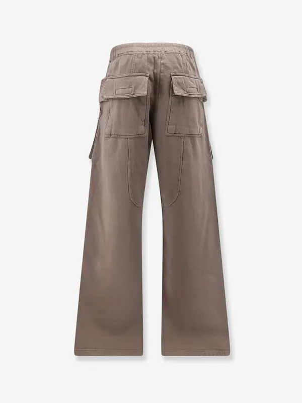 Rick Owens Cotton Cargo Trousers