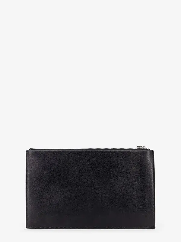 Orciani Leather Clutch Bag