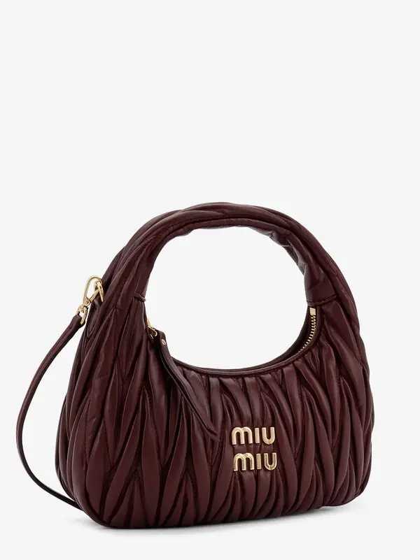 Miu Miu Wander Quilted Leather Shoulder Bag