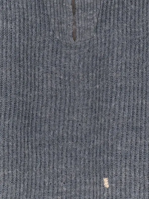 MAISON MARGIELA Ribbed Linen And Wool Blend Sweater