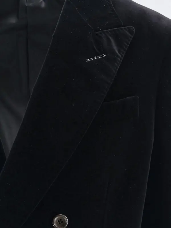 TOM FORD Double-breasted Velvet Blazer
