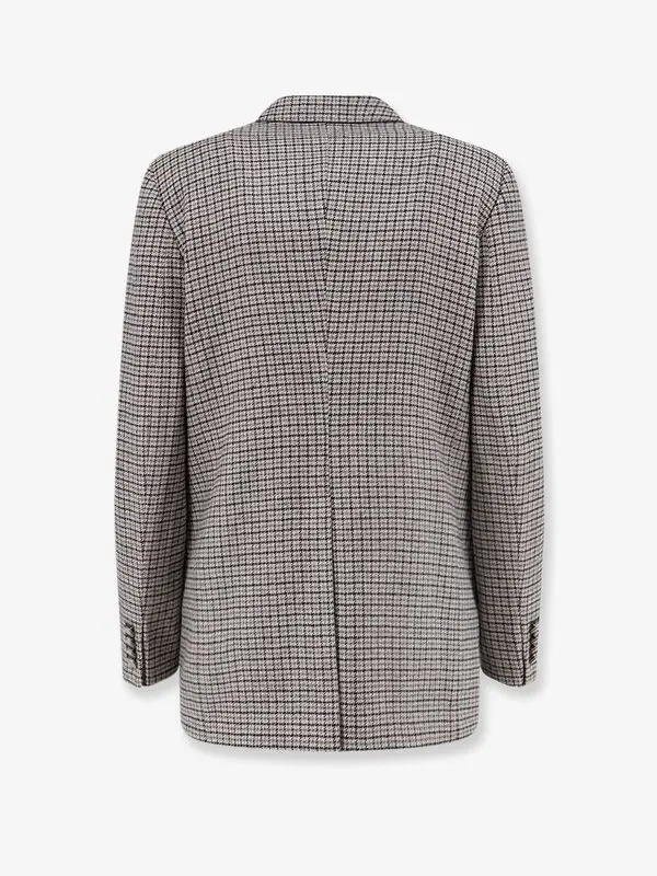 Tagliatore Jasmine Pied-de-poule Wool Blend Blazer