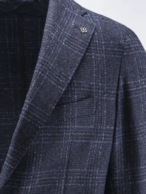 Tagliatore Single-breasted Virgin Wool Blend Blazer