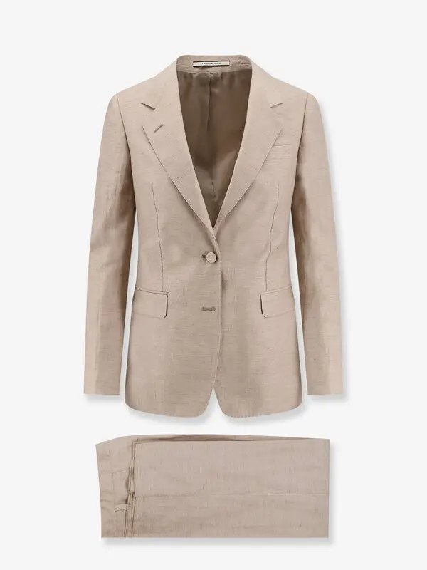 Tagliatore Parigi Linen And Cotton Suit