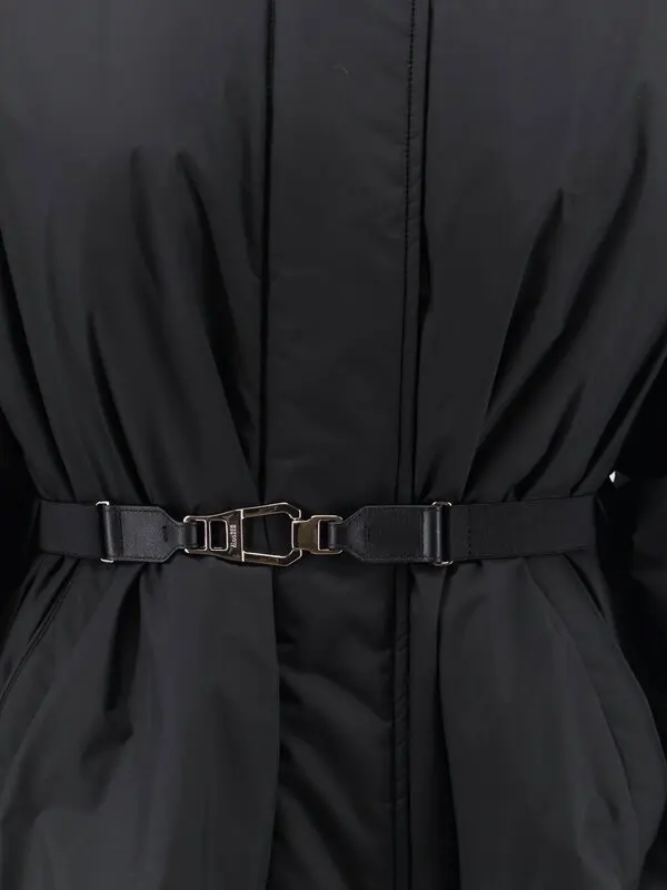 MOORER Glarea-stp Jacket With Elastic Belt