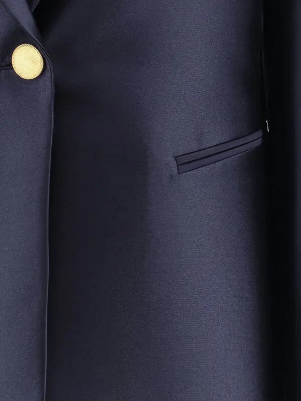 Alberta Ferretti Mikado Blazer