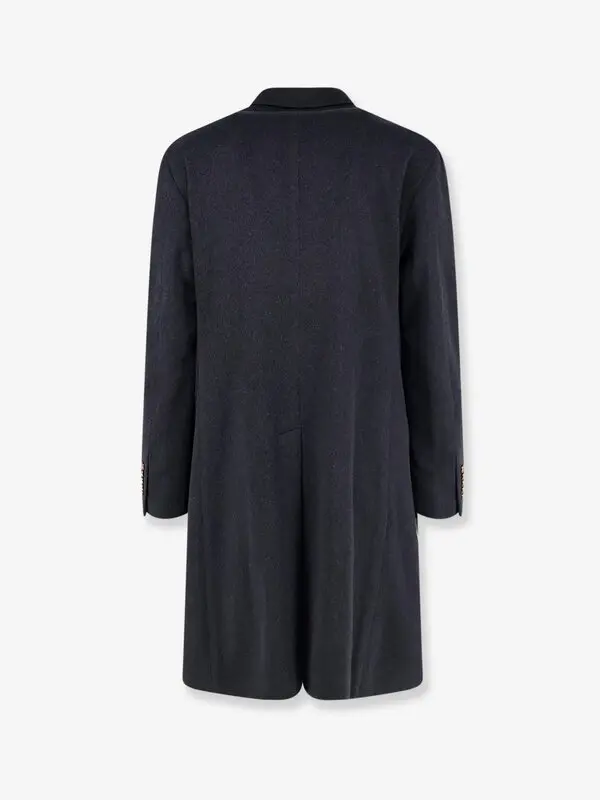 Tagliatore Unlined Virgin Wool And Cashmere Coat