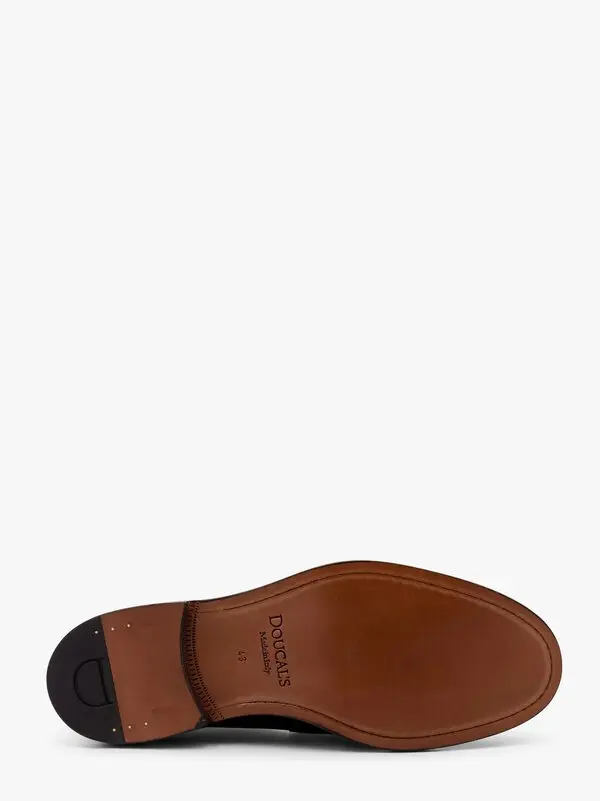 DOUCAL'S Penny Leather Loafers