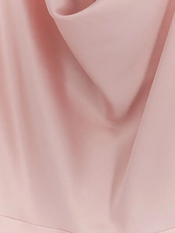 ACTUALEE Satin Long Dress