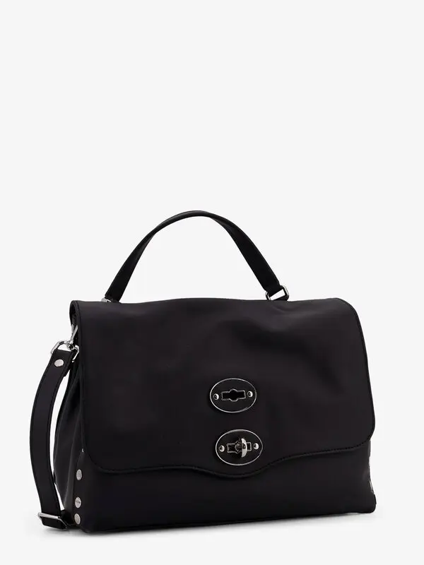 ZANELLATO Postina S Leather Crossbody Bag - Black