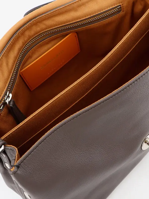 ZANELLATO Postina S Leather Crossbody Bag - Brown