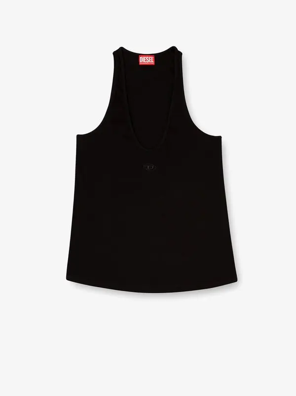 DIESEL® Ribbed Cotton Tank Top