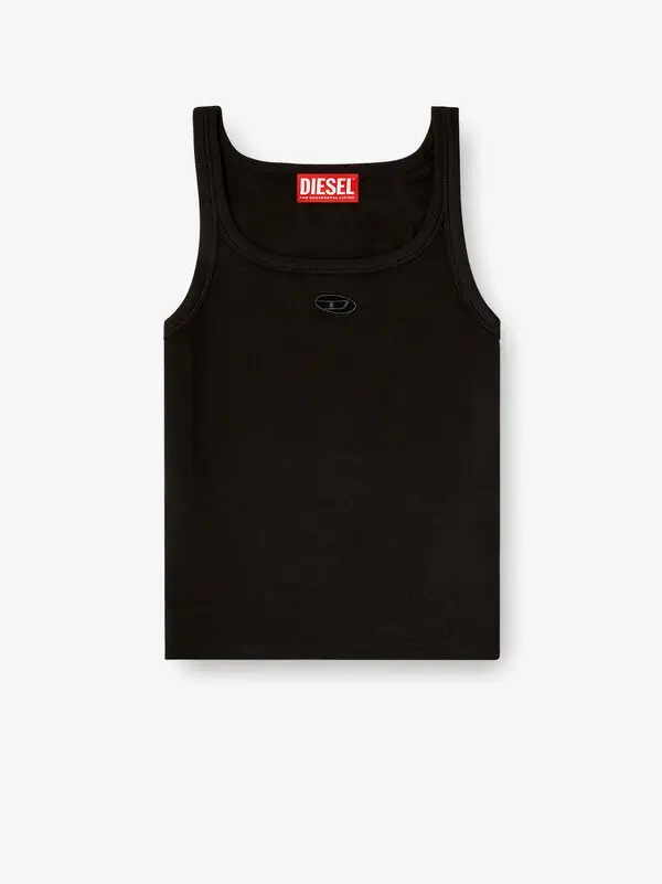 DIESEL® Ribbed Cotton Tank Top