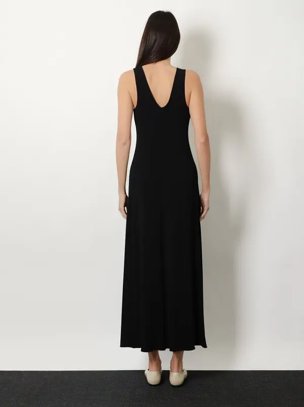 Max Mara Mxppania Stretch Viscose Long Dress