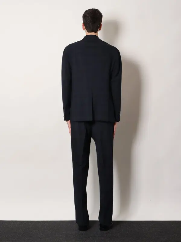 Tagliatore Double-breasted Stretch Virgin Wool Suit