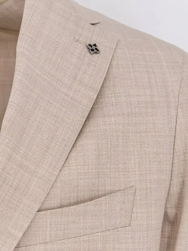 Tagliatore Virgin Wool And Silk Suit