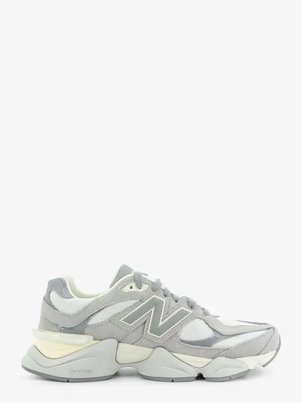 NEW BALANCE 9060 Mesh Sneakers With Iconic Side Logo - Grey