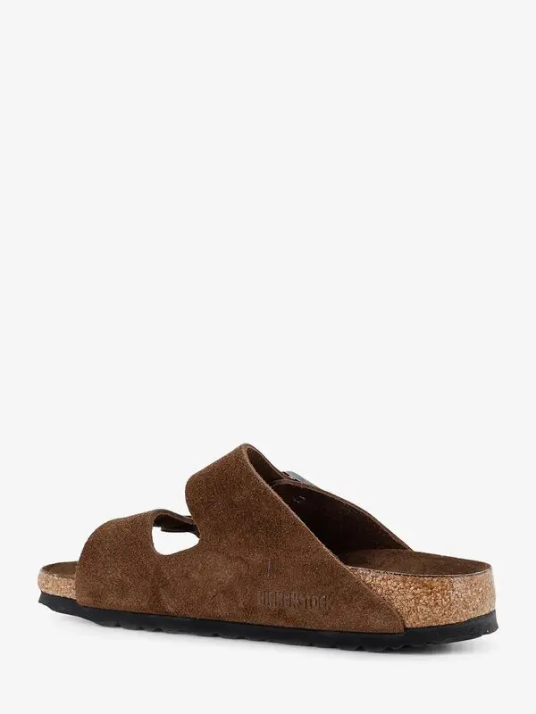 BIRKENSTOCK Arizona Suede Sandals With Adjustable Buckles