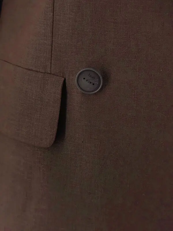 HEVO Rocchetta Linen And Viscose Suit