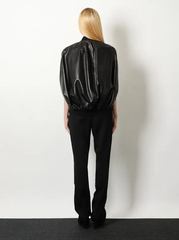 Balenciaga Sleeveless Leather Jacket