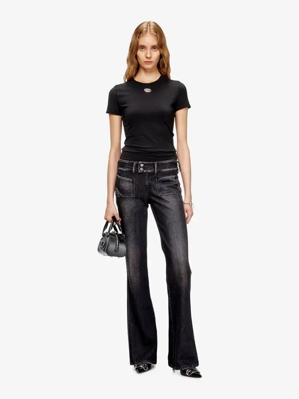 DIESEL® T-uncutieslong-od Cotton Blend T-shirt