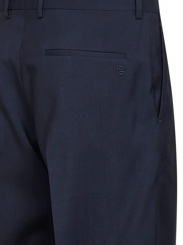 Fendi Virgin Wool Trousers