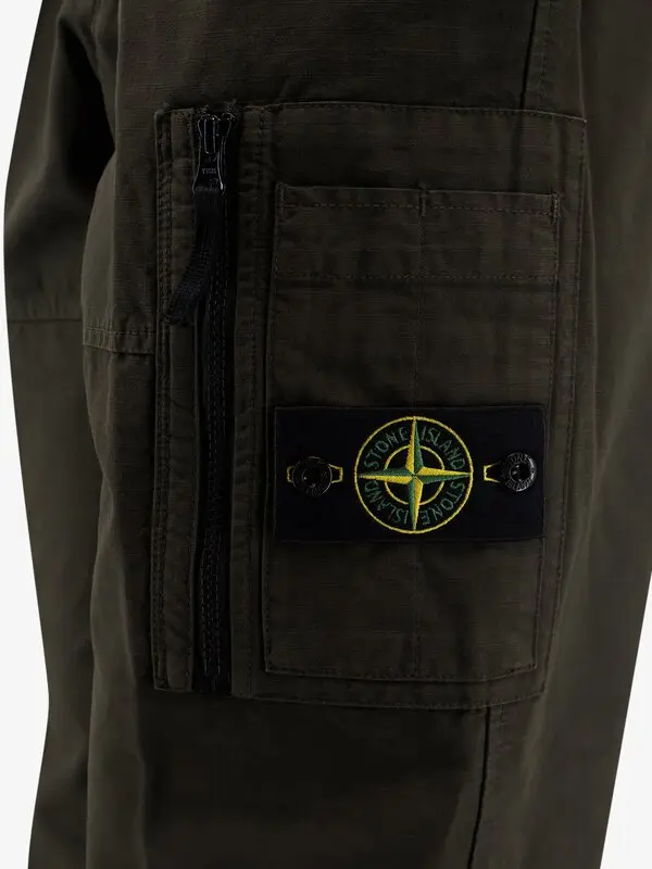 Stone Island Organic Cotton Trousers