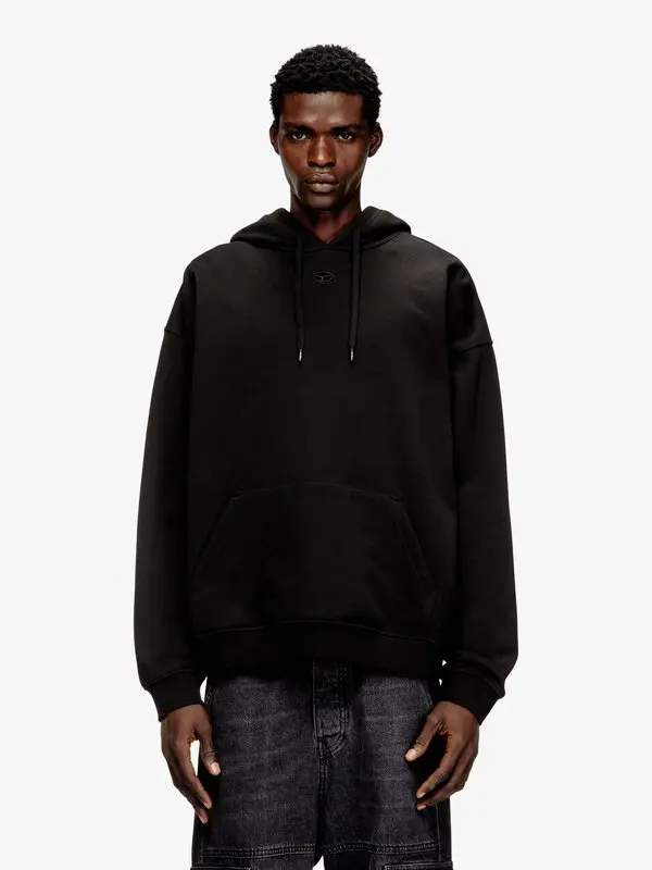 DIESEL® S-boxt-hood-dco Cotton Sweatshirt