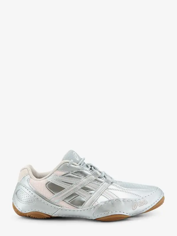 Asics Mesh And Leather Hypersync Sneakers With Embroidered Logo