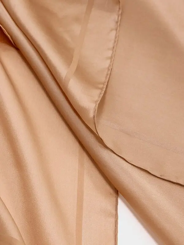 Saint Laurent Cassandre Silk Scarf