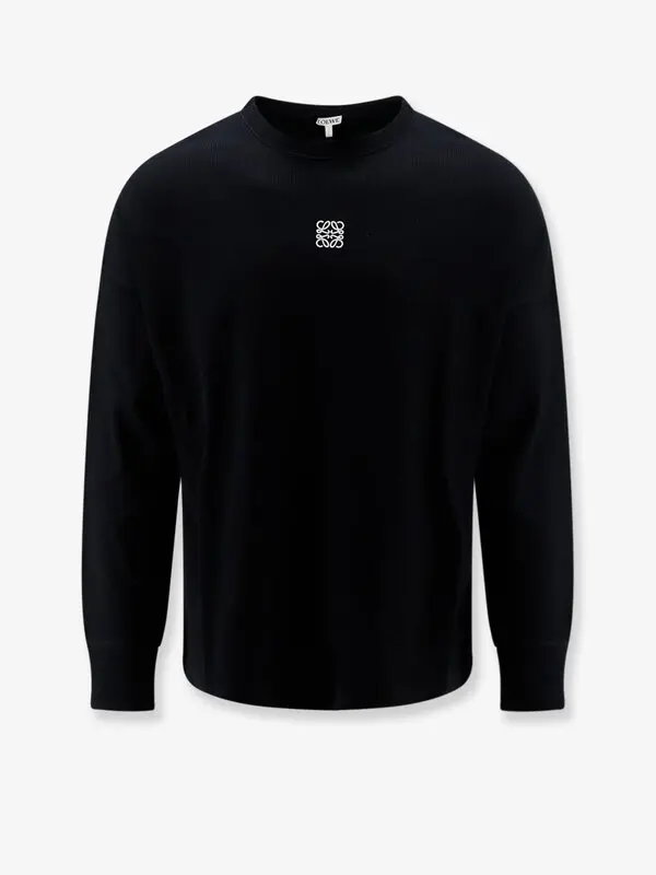 Loewe Ribbed Cotton T-shirt