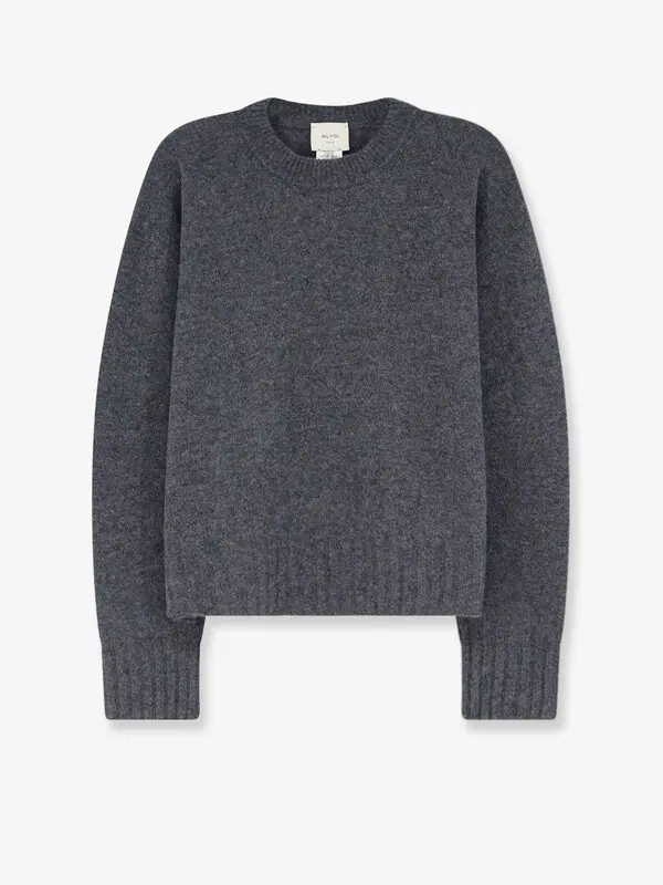 ALYSI Merino Wool And Cashmere Blend Sweater