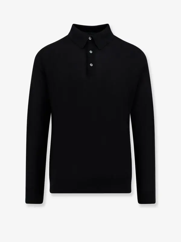 Kiton Wool Polo Shirt