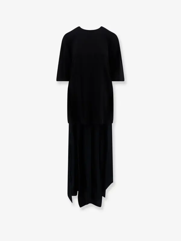 SEMICOUTURE Silk Blend Top And Skirt