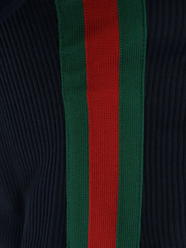 Gucci Lightweight Ribbed Cotton Jersey Sweatshirt