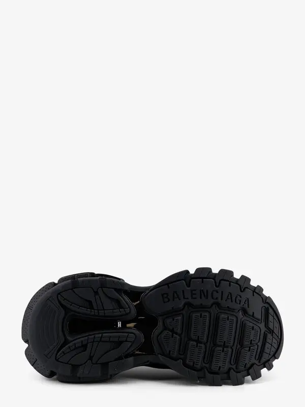 Balenciaga Track Polyurethane Sneakers - Black